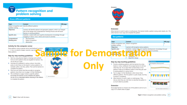 TOP CLASS Coding and Robotics Teacher's Guide (Grade R) - School Coding
